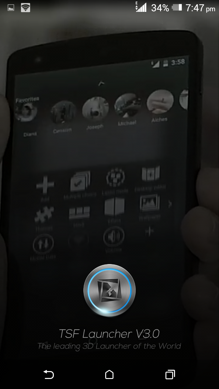 One N All: TSF Launcher 3D Shell : A growing rival to the android ...