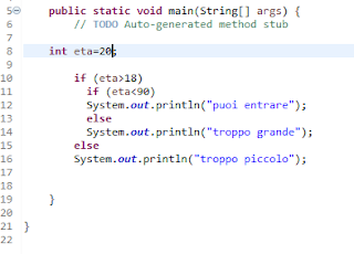 java: if...else - program-notes