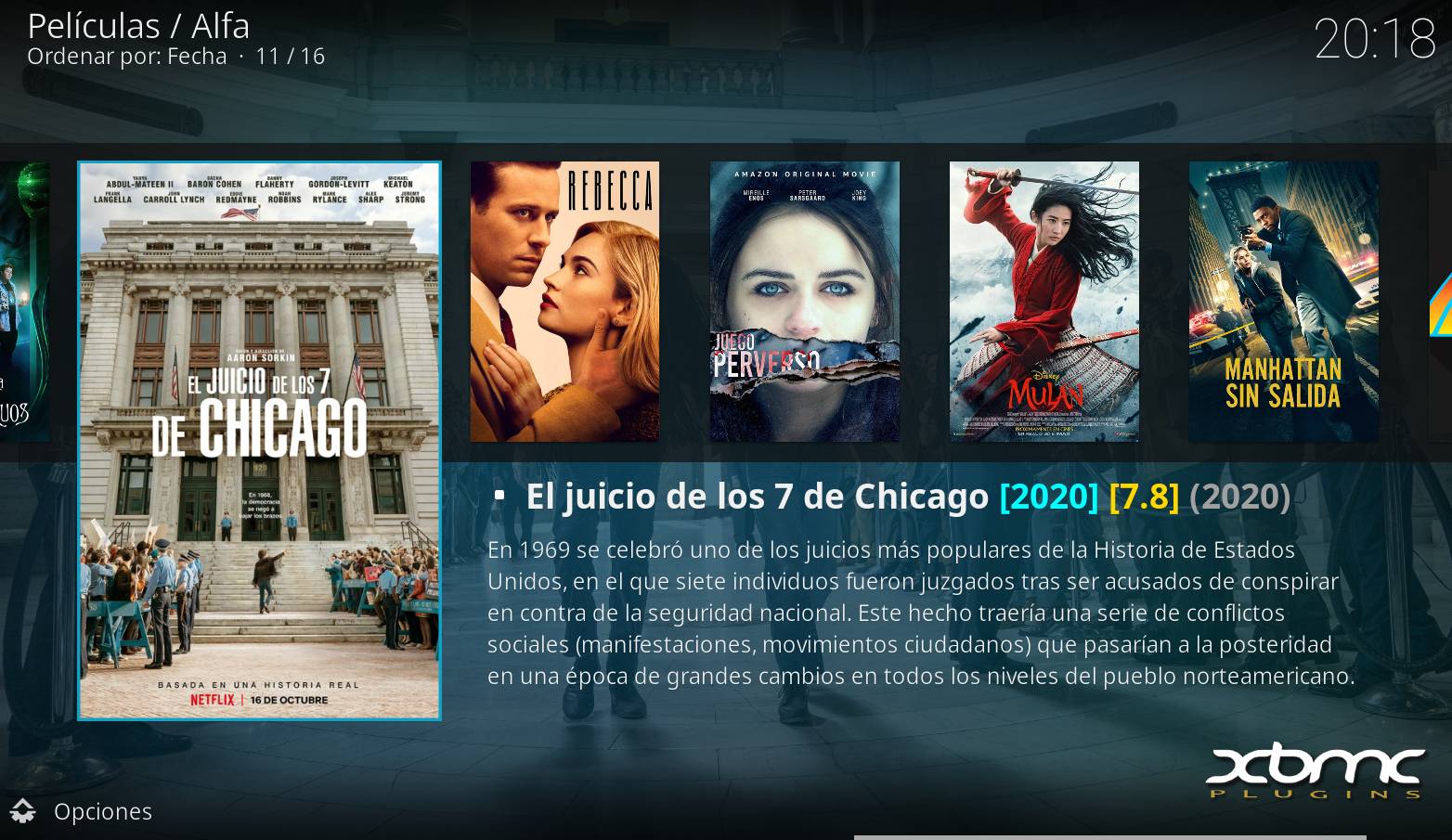 ALFA | Información - PLUGINSXBMC