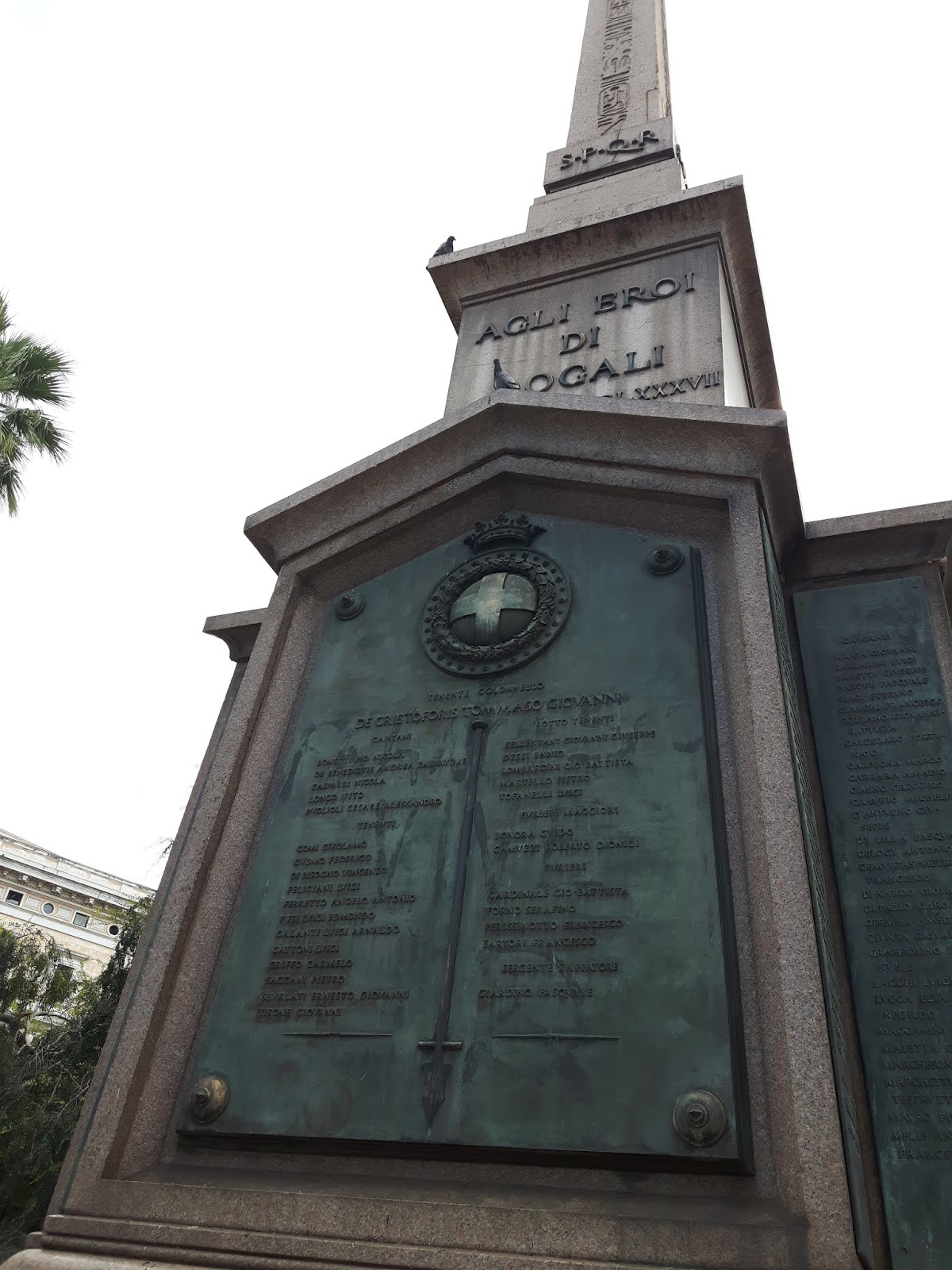 Rerum Romanarum: Obelisco di Dogali