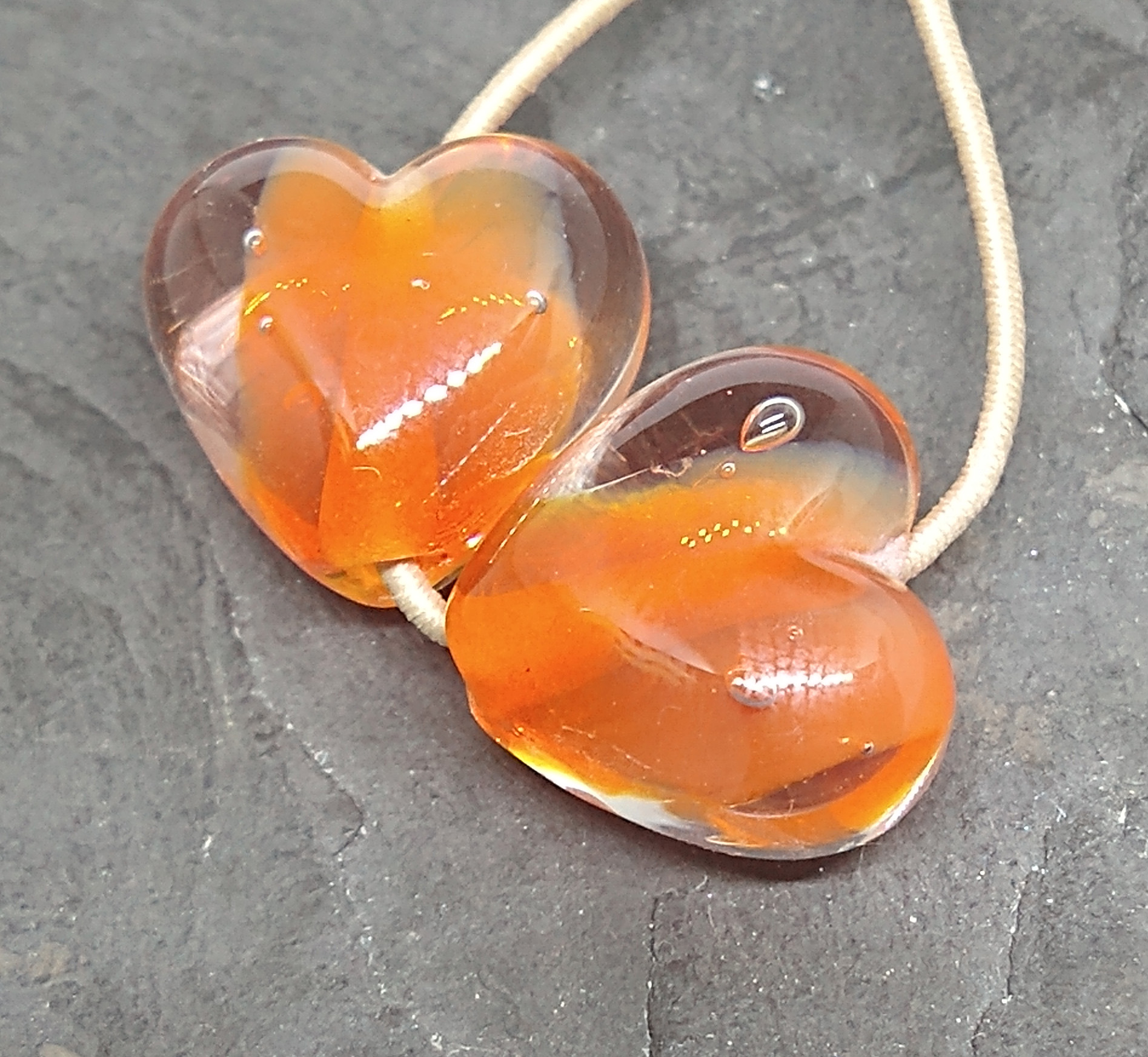 Kitzbitz Art Glass: Messy testing - Orange-zilla, Kniphofia and ...