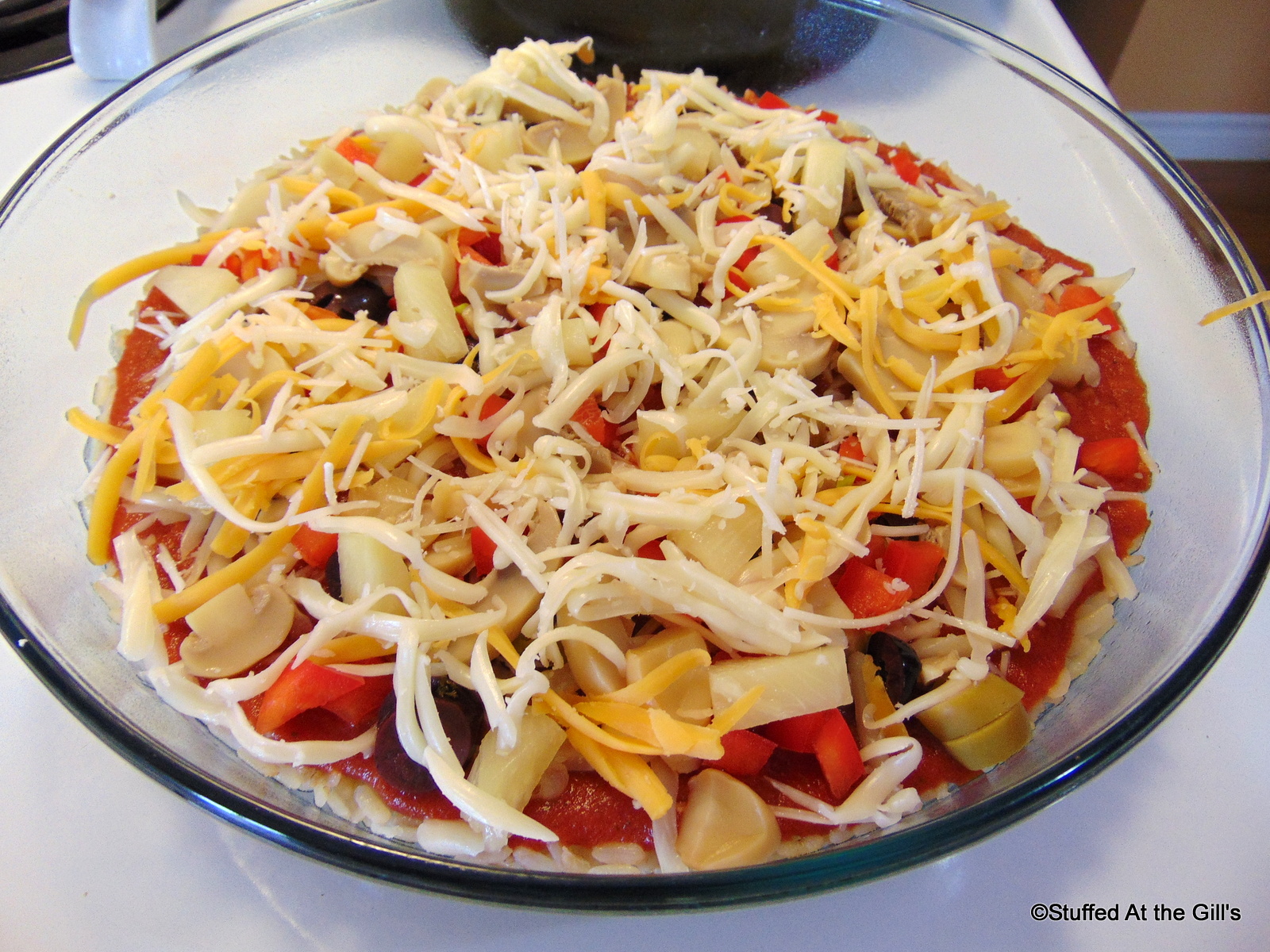 Pizza Rice Casserole