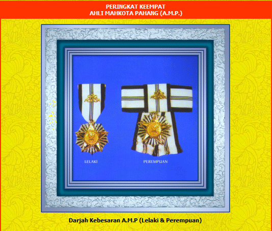 DARJAH KEBESARAN & PINGAT-PINGAT - I♥PAHANG