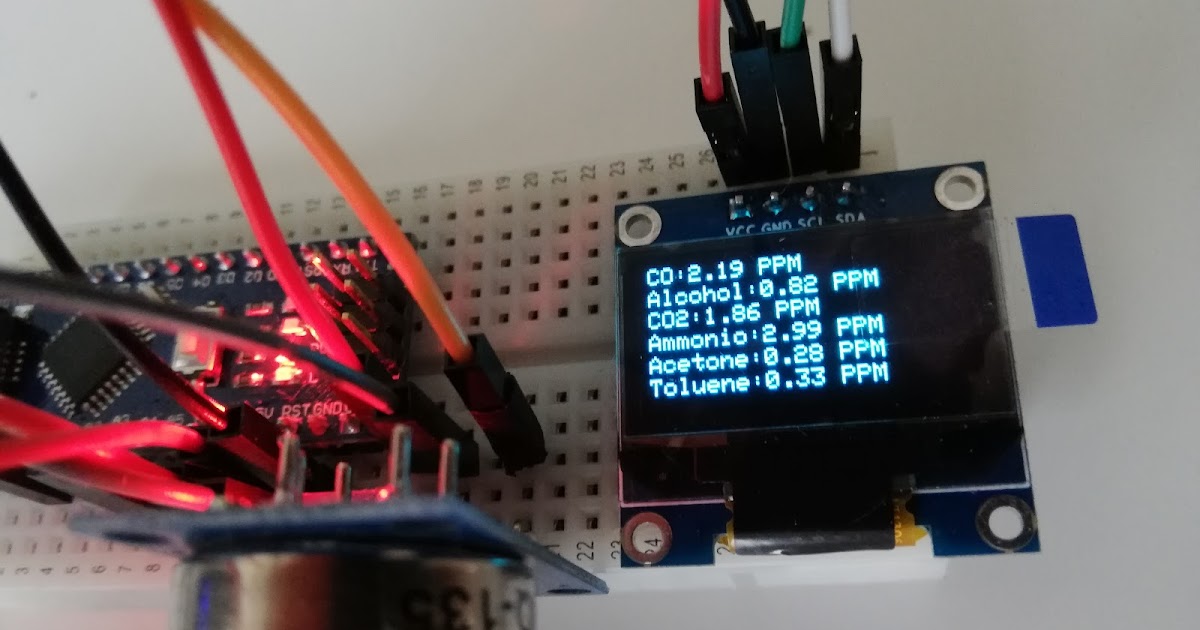 Arduino Nanomq135display Oled 096 Ssd1306 128x64