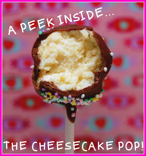 CHEESECAKE POPS - Hugs and Cookies XOXO