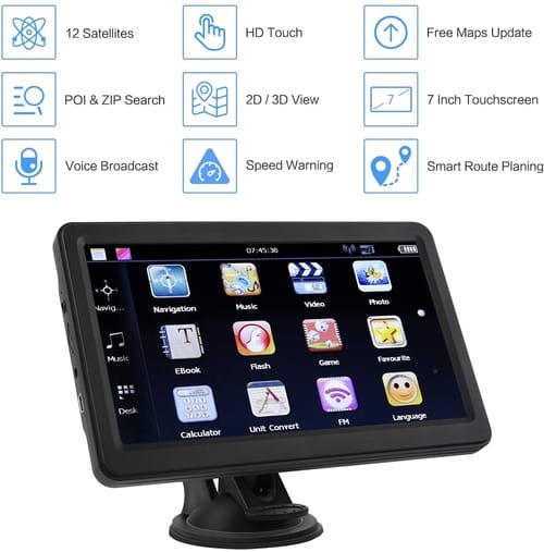 Review AROVA Car GPS Navigation System