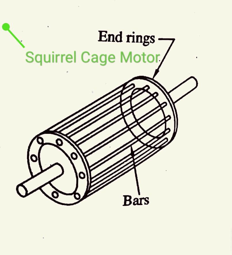 Arrangement of Squirrel Cage Motor | Electrical Machine Theory ...