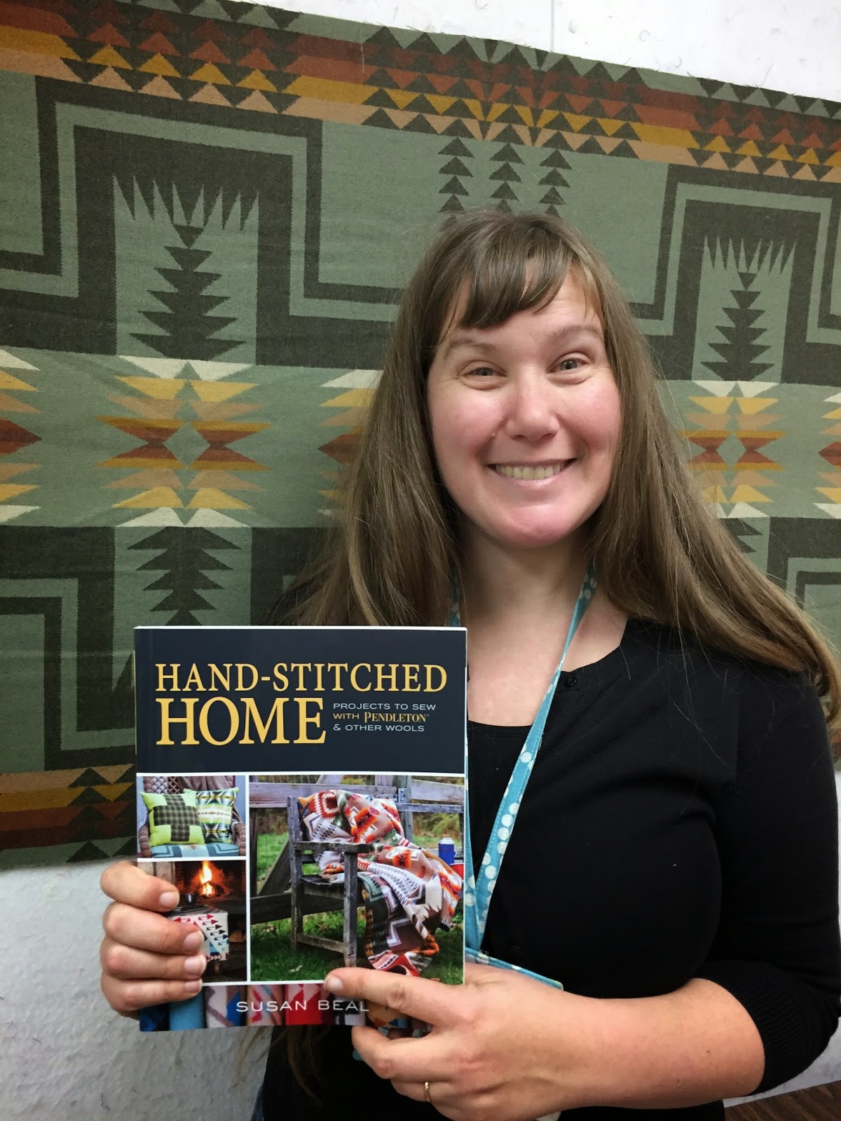 Pine Needle Quilt Shop: Susan Beal shows off Pendleton wools