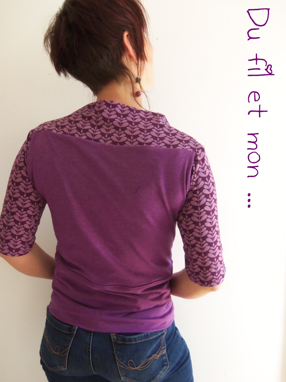 Du fil et mon...: Premier Gilet ou guilet guili