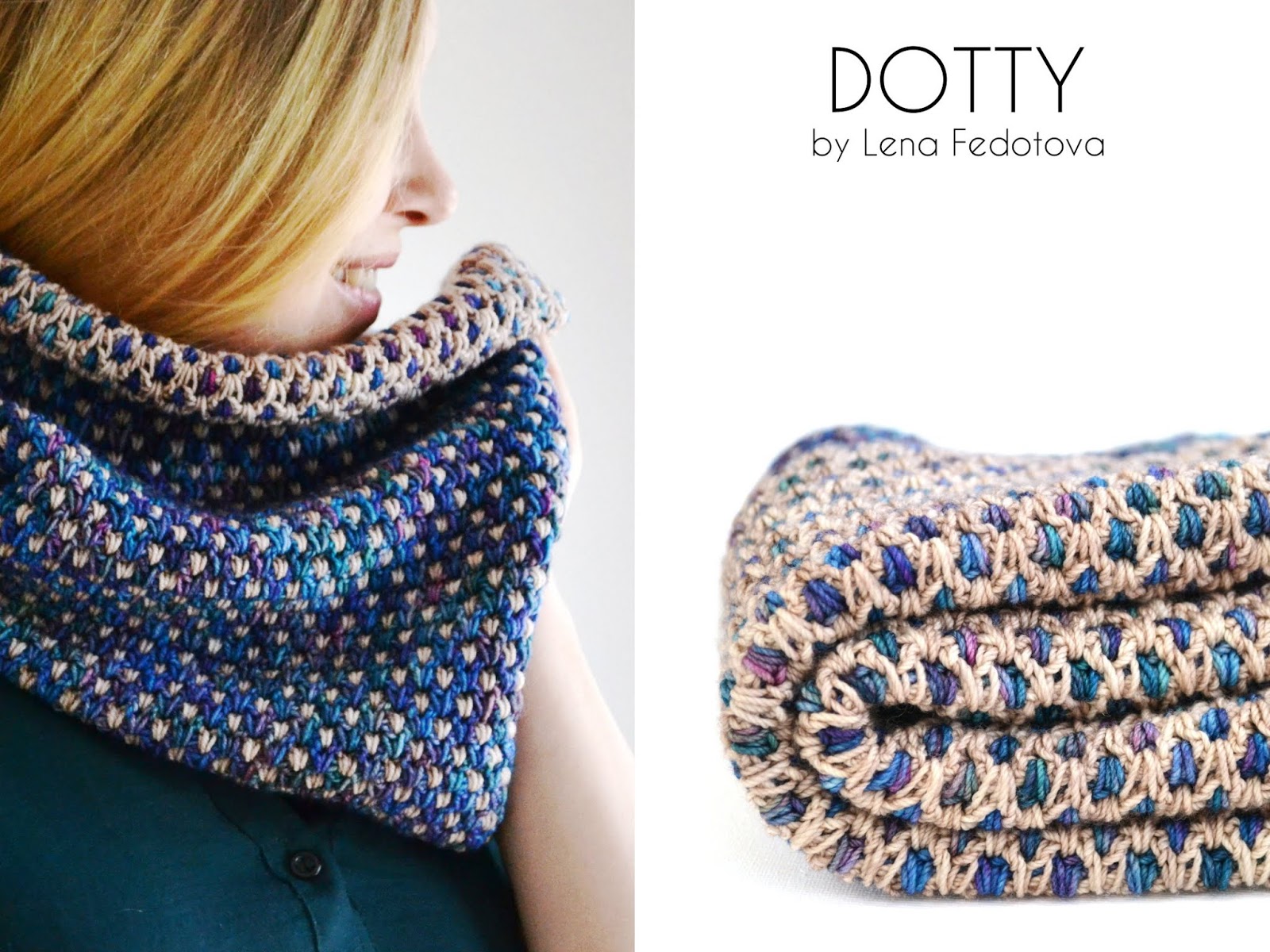 Dotty Cowl: Free Pattern And Tutorial