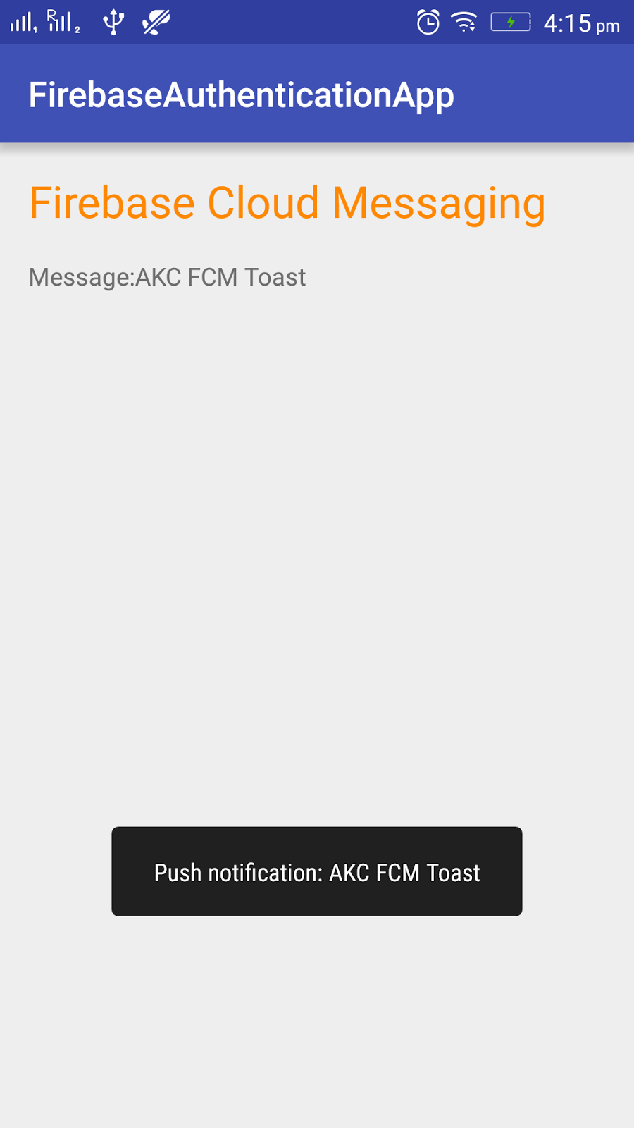 Android Knowledge Circle: Push notification using Firebase Cloud ...