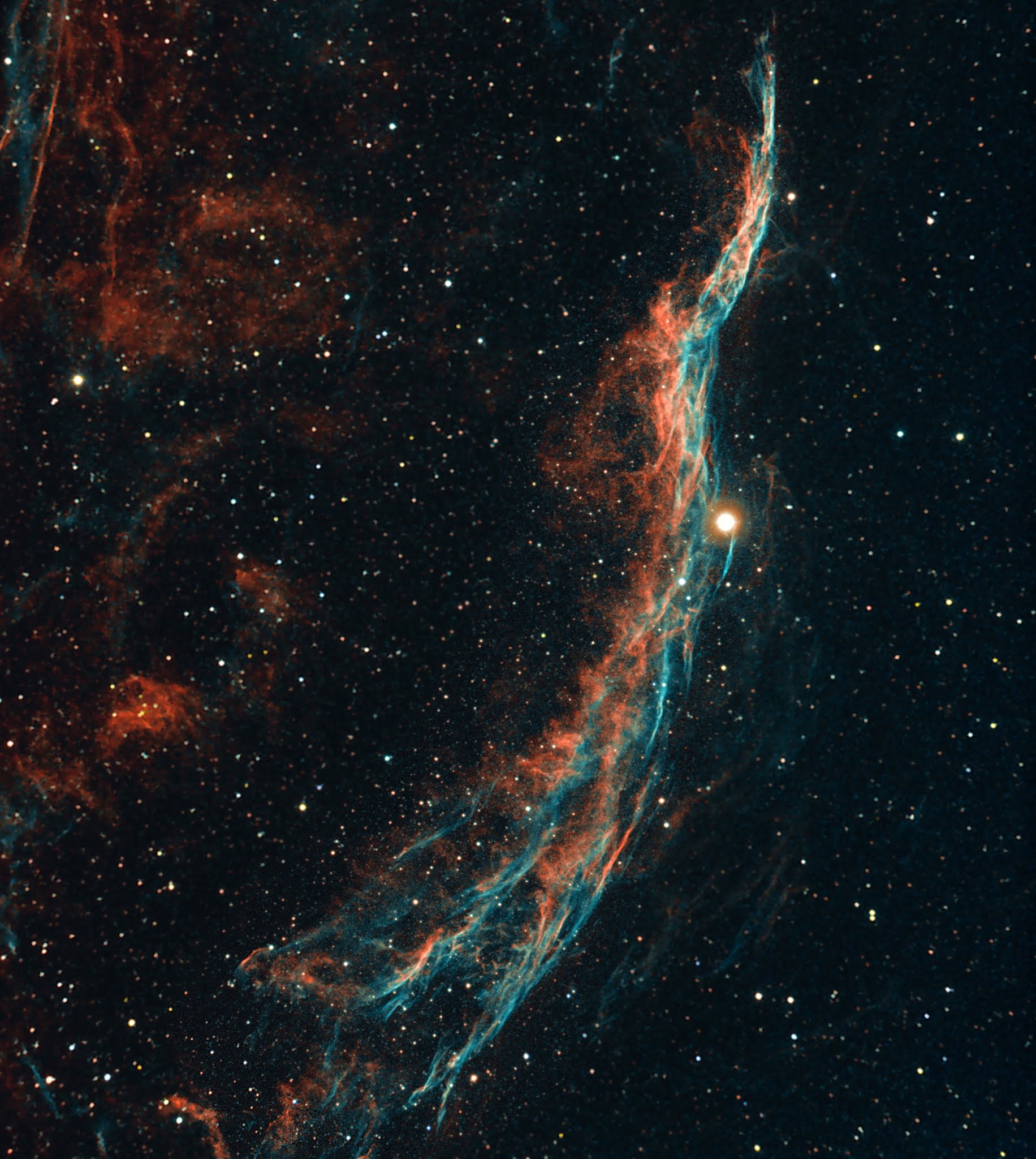 Halling Skies: NGC 6960: The Western Veil Nebula...
