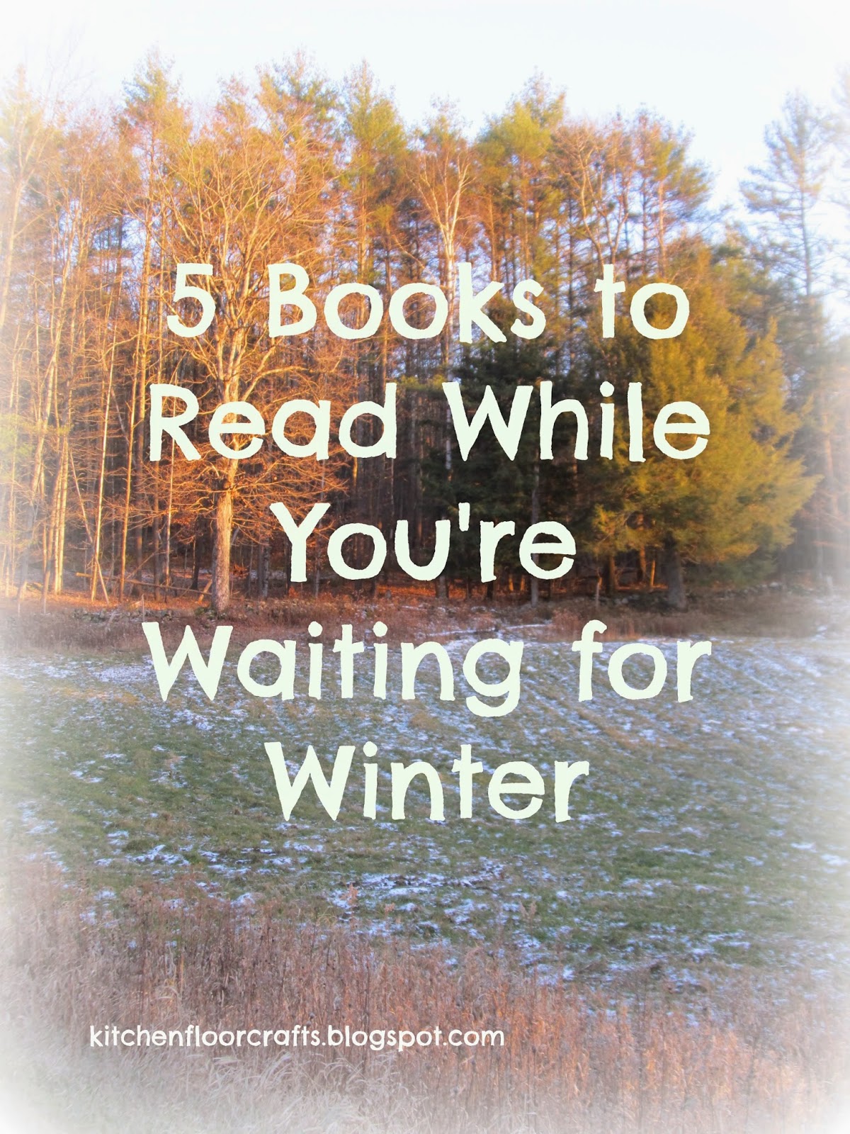 Kitchen Floor Crafts: 5 Books to Read While You're Waiting for Winter