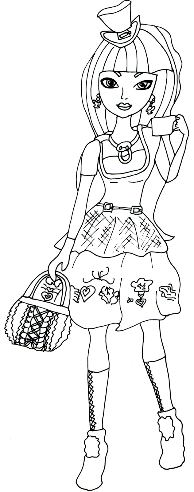 Ever After High Coloring Pages 2 - Coloring Pages