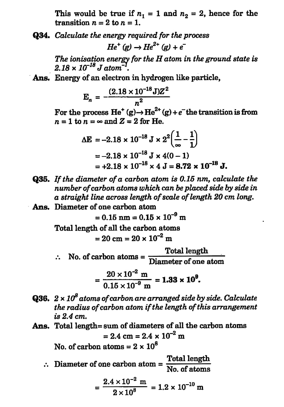 Structure of atom class 11 chemistry - Studypur