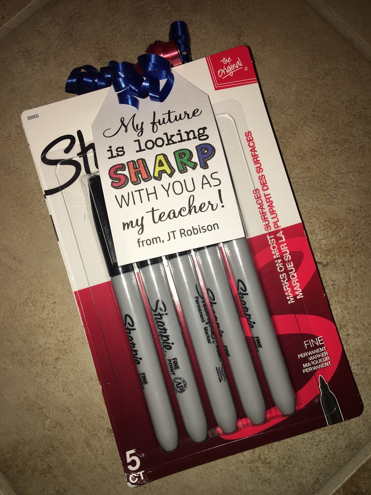 Paper Perfection: Back to School Teacher Gift Tags for Sharpies ...