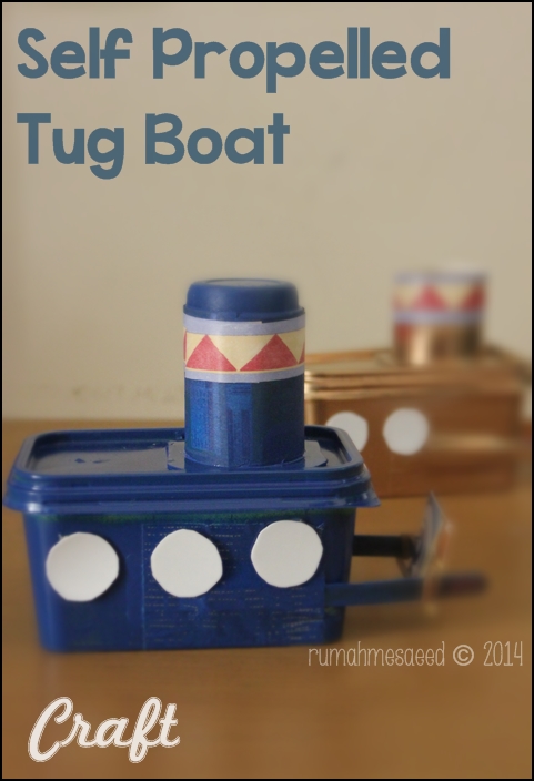 Welcome to Teawe's blog: Self Propelled Tug Boat - Craft-