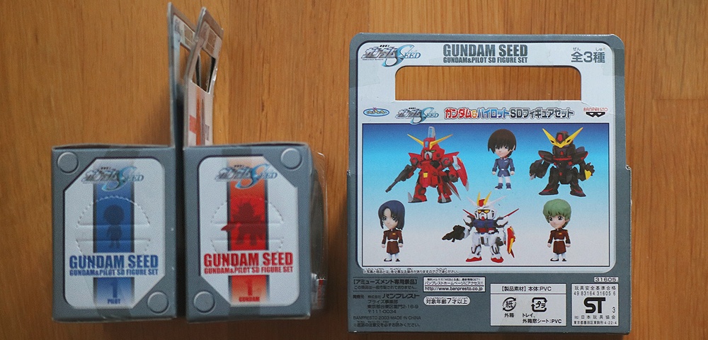 Gundanium Gateway: Banpresto Mobile Suit Gundam SEED Gundam & Pilot SD ...