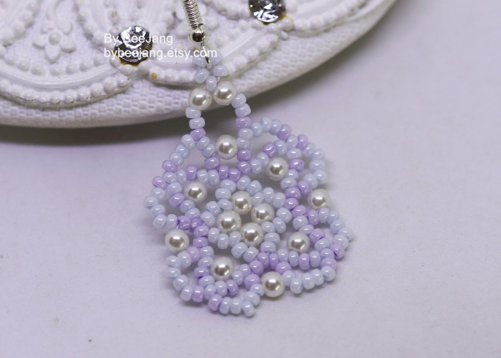 Free Tutorial : Leanne Earrings