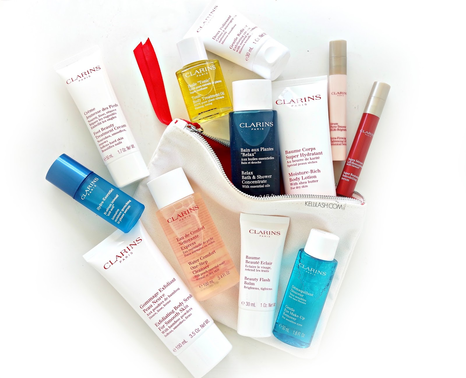 Clarins Super Beauty Gift • Which 4 will you choose? | KELLiLASH