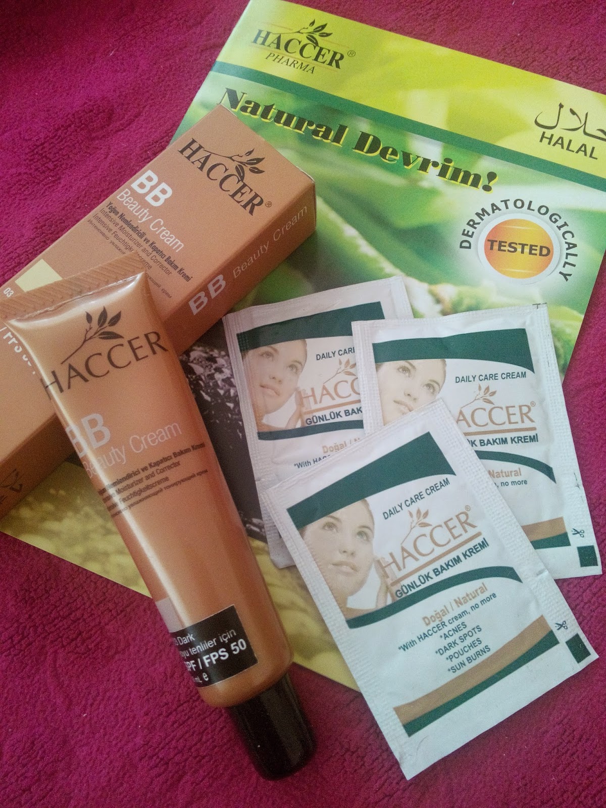 HACCER BB BEAUTY CREAM VE GÜNLÜK BAKIM KREMİ ~~ - kozmikperii