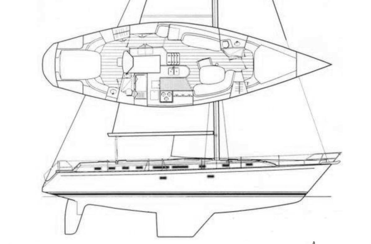 Things we did today...: 1995 Catalina Morgan 45' Center Cockpit ...
