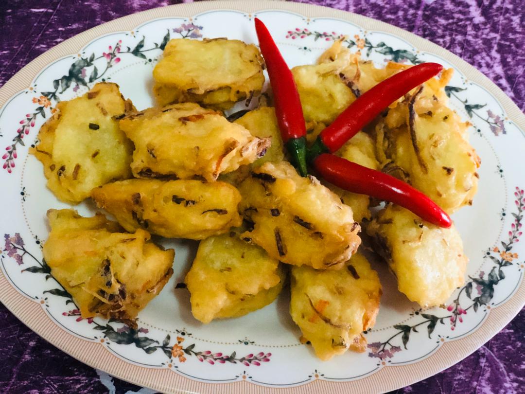 Cucur Sayur-Sayuran Sedap Dan Rangup