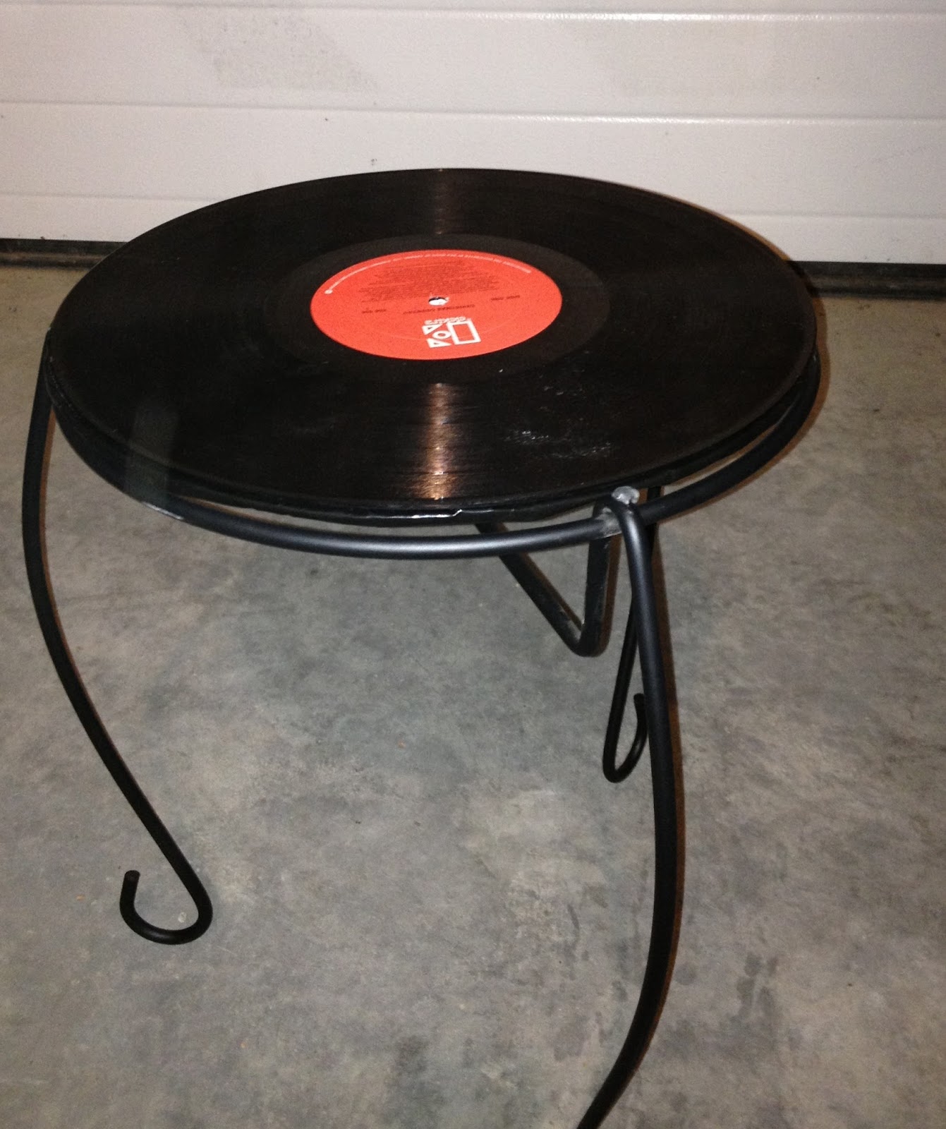 Organizing Our Family Home: Record Table