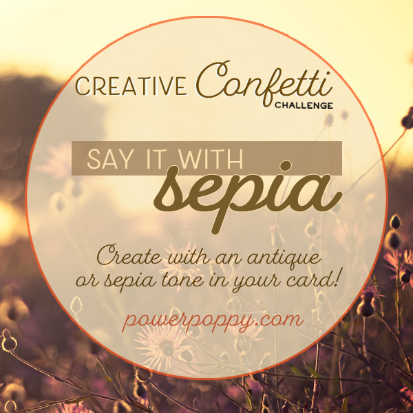 Out To Impress: Say it with Sepia