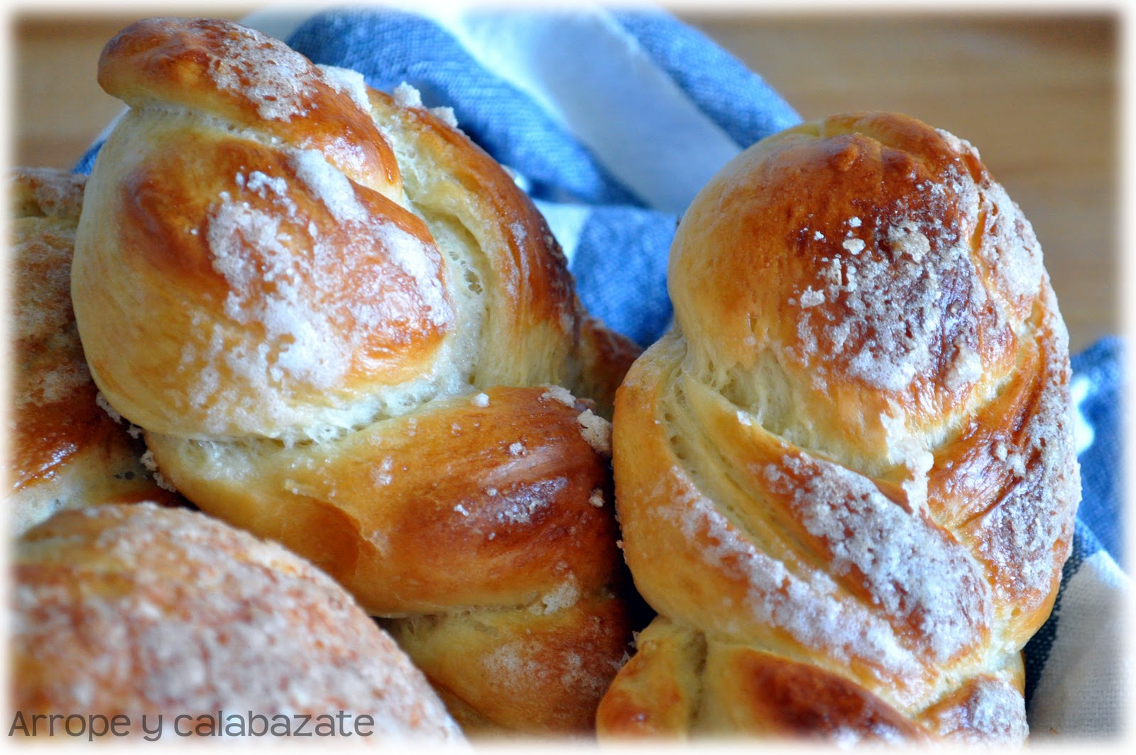 Arrope y calabazate: Brioche