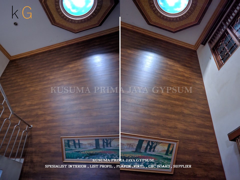 Project Pemasangan Pvc Pada Dinding & List PVC ( Kutabumi, Kab. Tangerang )