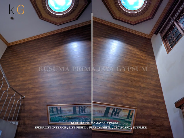 Project Pemasangan Pvc Pada Dinding & List PVC ( Kutabumi, Kab. Tangerang )