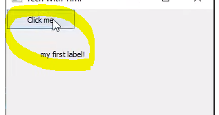 [Tech With Tim] PyQt5 Tutorial - Buttons and Events (Signals)