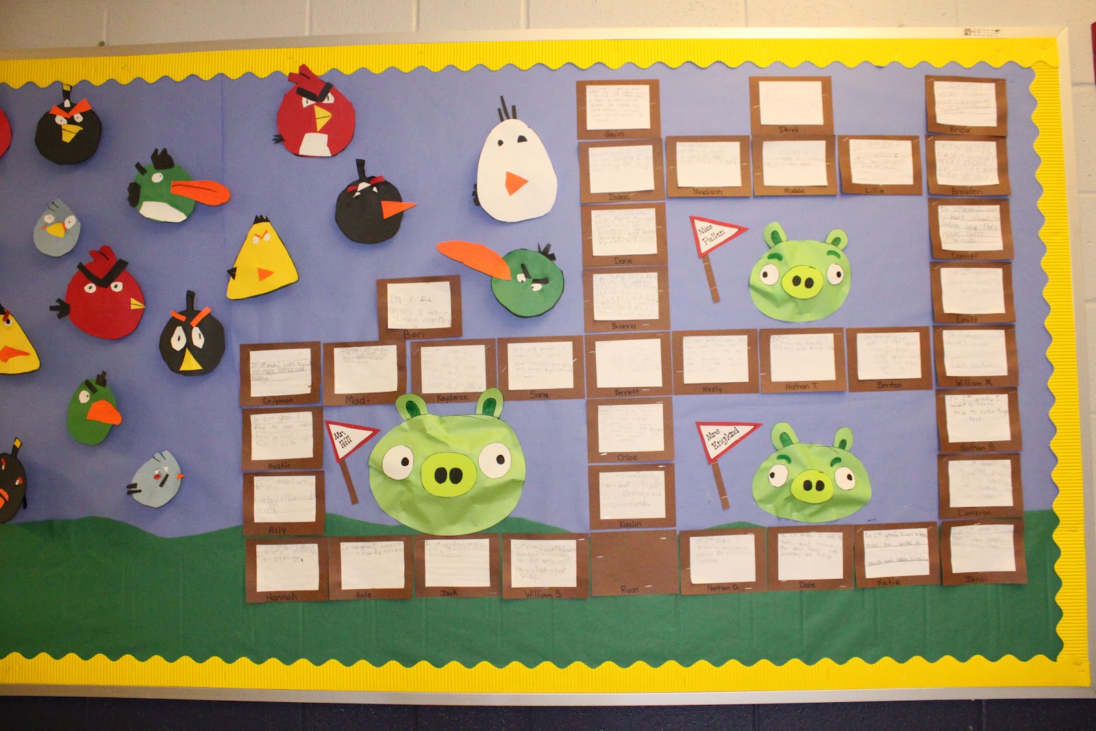Mrs. Butterfield's First Grade: End of the Year Bulletin Board