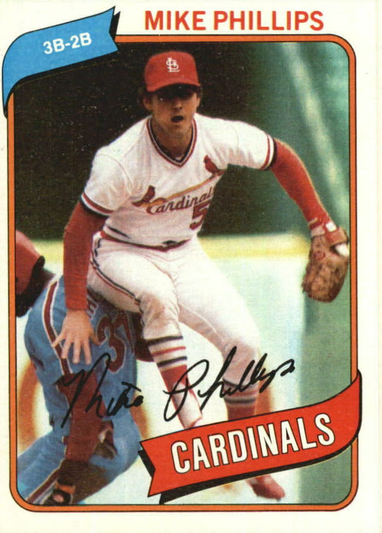 The Snorting Bull: A 1980s Card Part 43 - 1980 Topps Mike Phillips