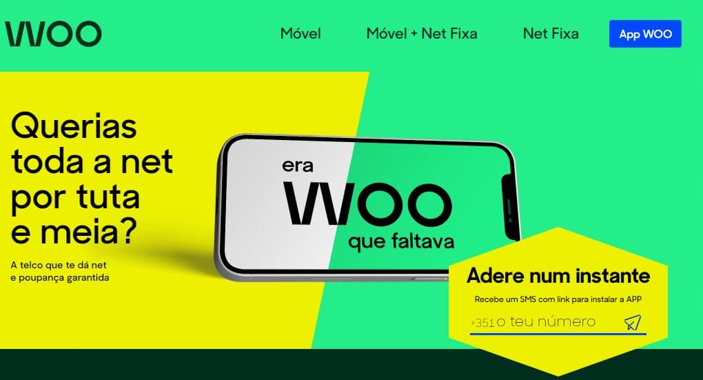 Tarifários Woo só se esquecem dos gigas, minutos e SMS | Aberto até de ...