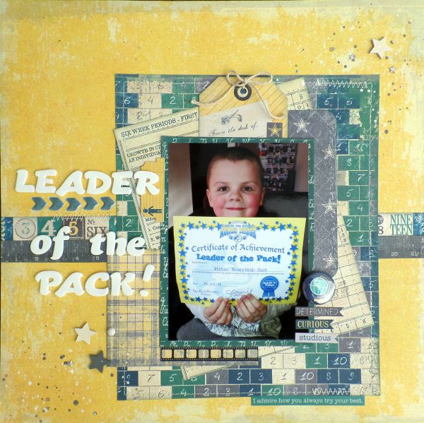 It's A Family Affair: Leader of the Pack - Lasting Memories Layout ...