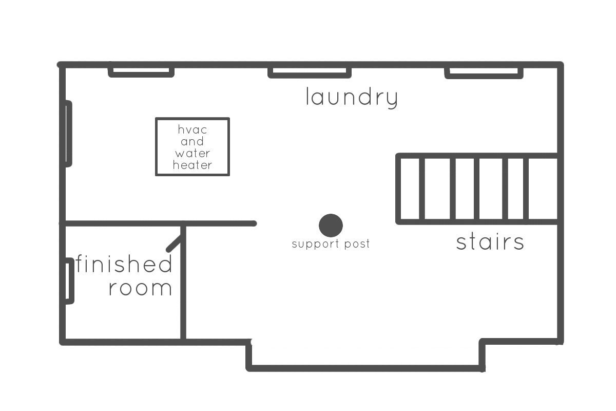 Over on Dover: Planning Out the Basement