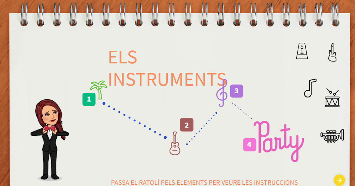 GENIALLY SOBRE ELS INSTRUMENTS