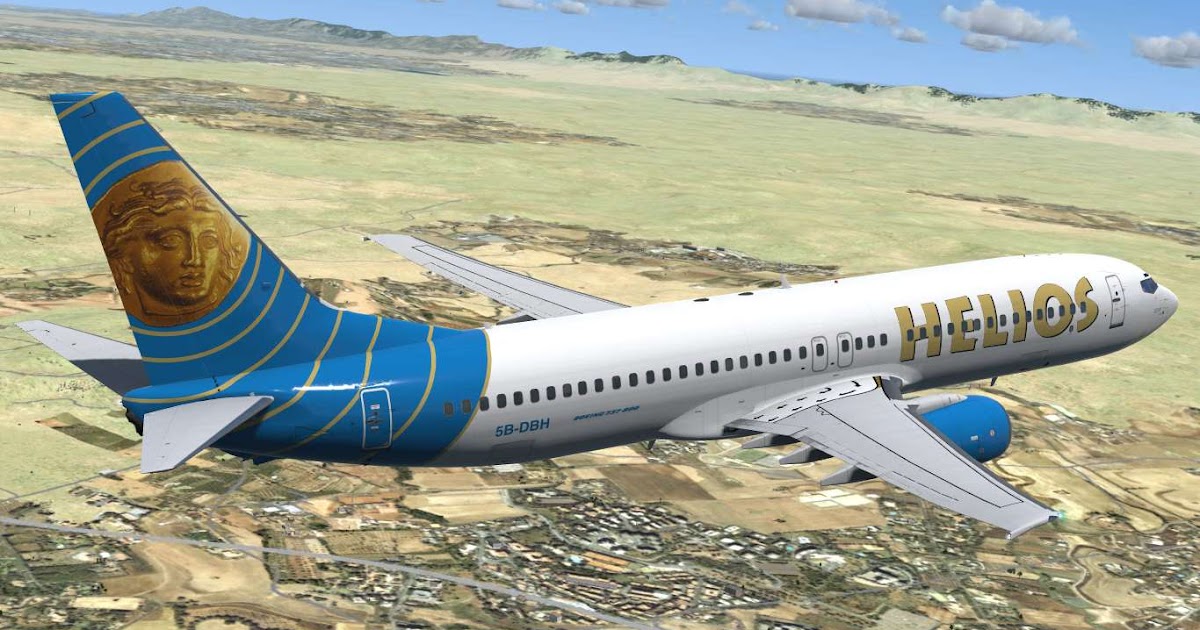 Texturas Brasileiras: Helios Airways Boeing 737-800 5B-DBH