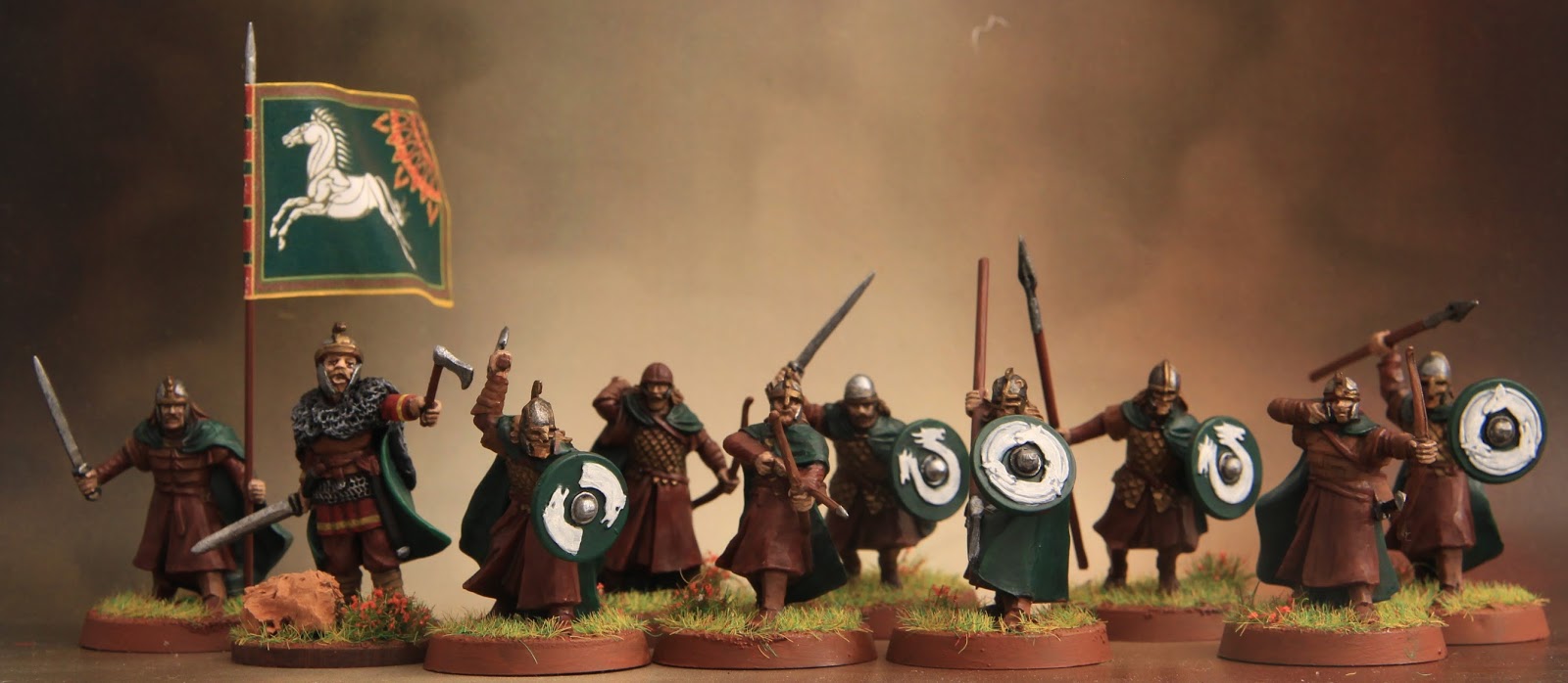 Cor blog me!: Warriors of Rohan unit 1