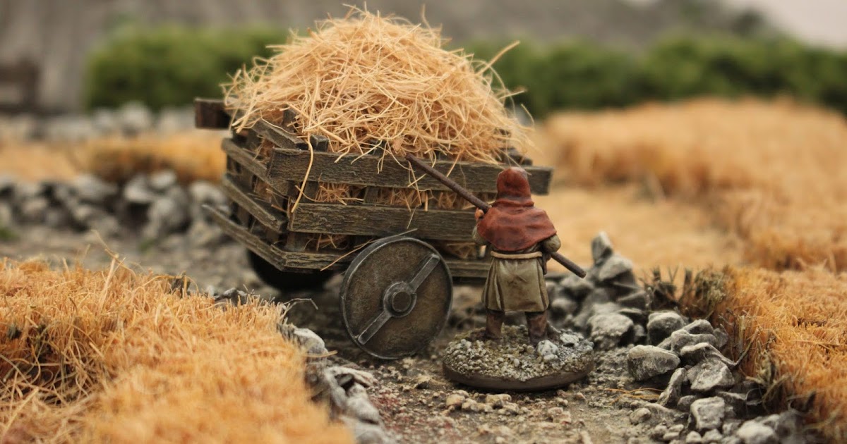 [Tuto] Création d'une charrette médievale 28mm