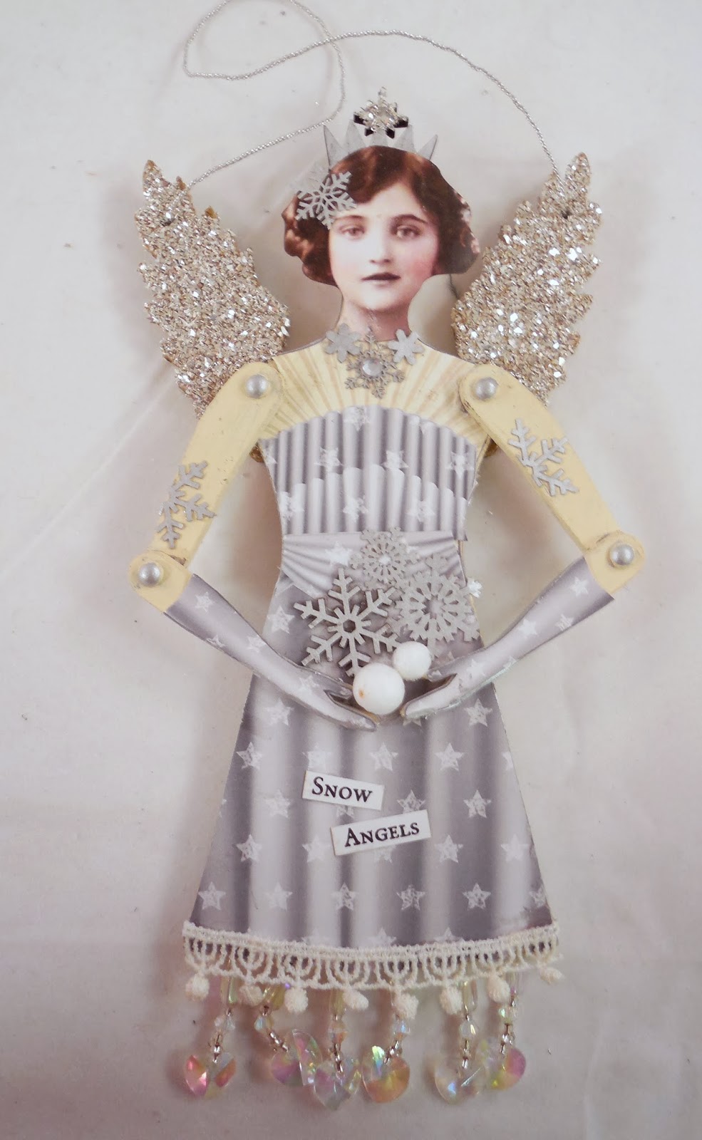 Trash to Treasure Art: Christmas Angels