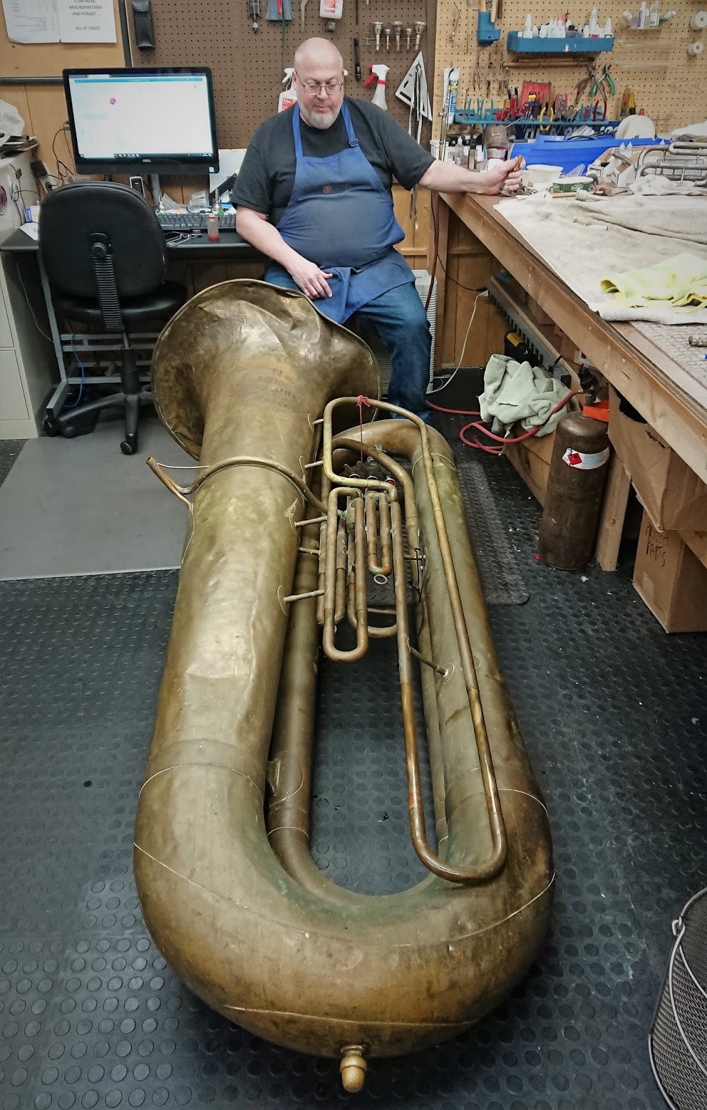 Strictly Oompah: The restoration of the Harvard Tuba