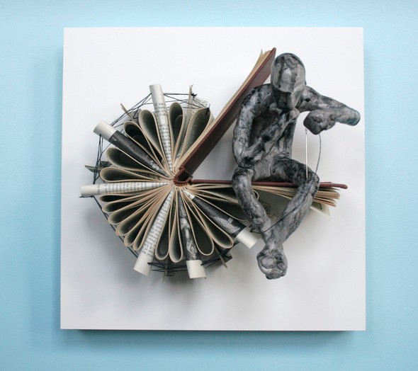 Simply Creative: The Thinking Man's Book Sculptures by Daniel Lai (Kenjio)