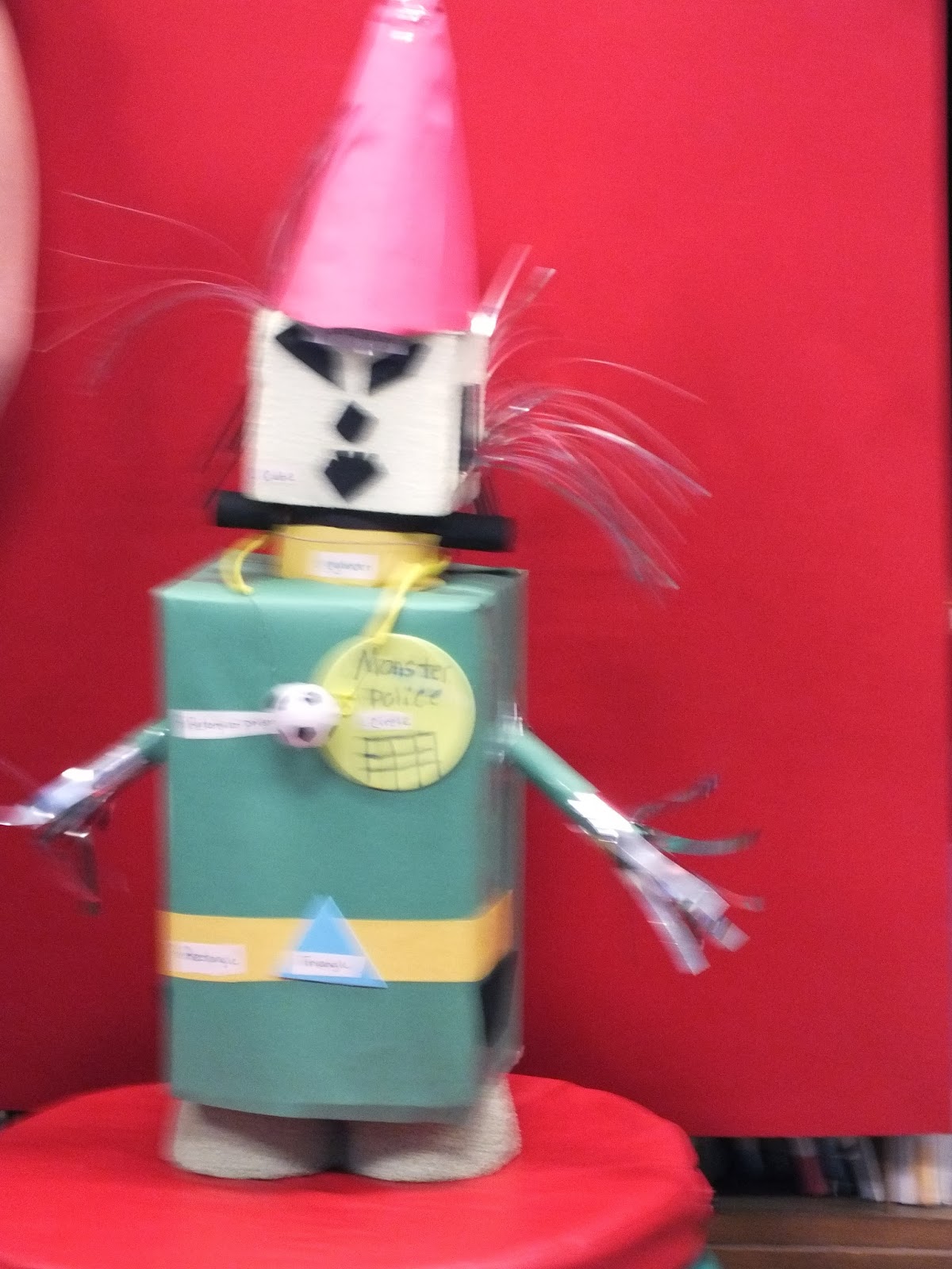 Geezy's 2nd Grade: 3-Dimensional Robot Projects!