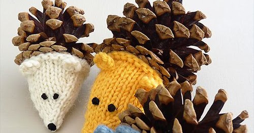 Amazing Knitting: Pine Cone Hedgehog - Free Pattern