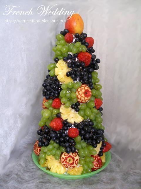 GarnishFoodBlog - Fruit Carving Arrangements and Food Garnishes: How To Make Fruit Tower For ...