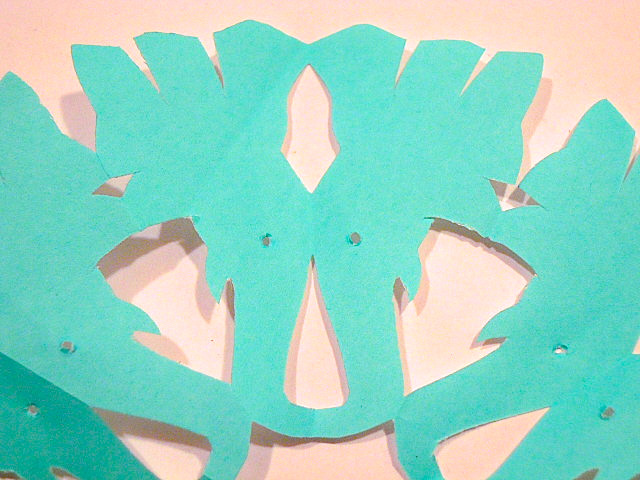 An Elephant a Day: Elephant No. 90: Paper Snowflake