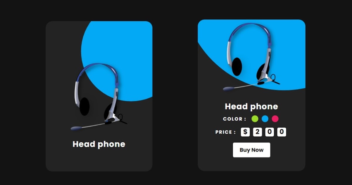 CSS Product Card UI Design Using HTML & CSS (SOURCE CODE)